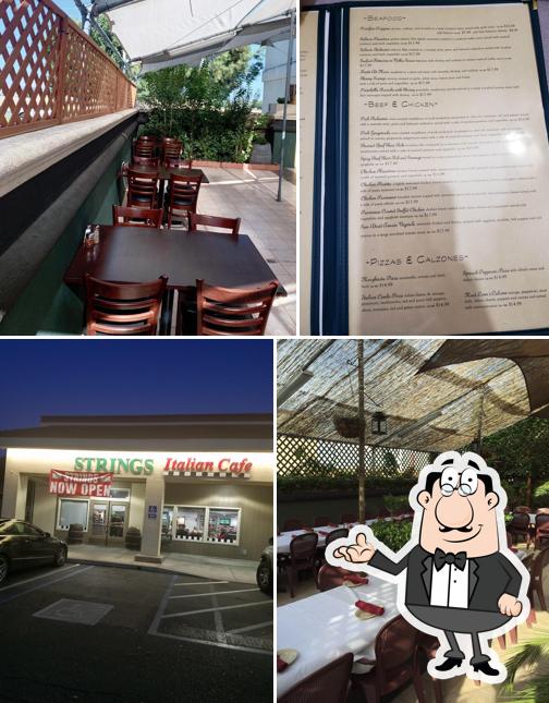 Strings Italian Cafe Modesto, Modesto - Restaurant menu, prices and reviews