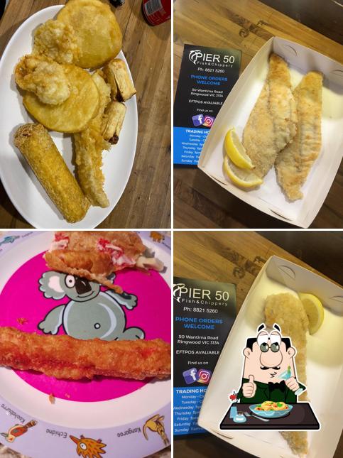 Pier 50 Fish & Chippery, Ringwood - Restaurant menu, prices and reviews