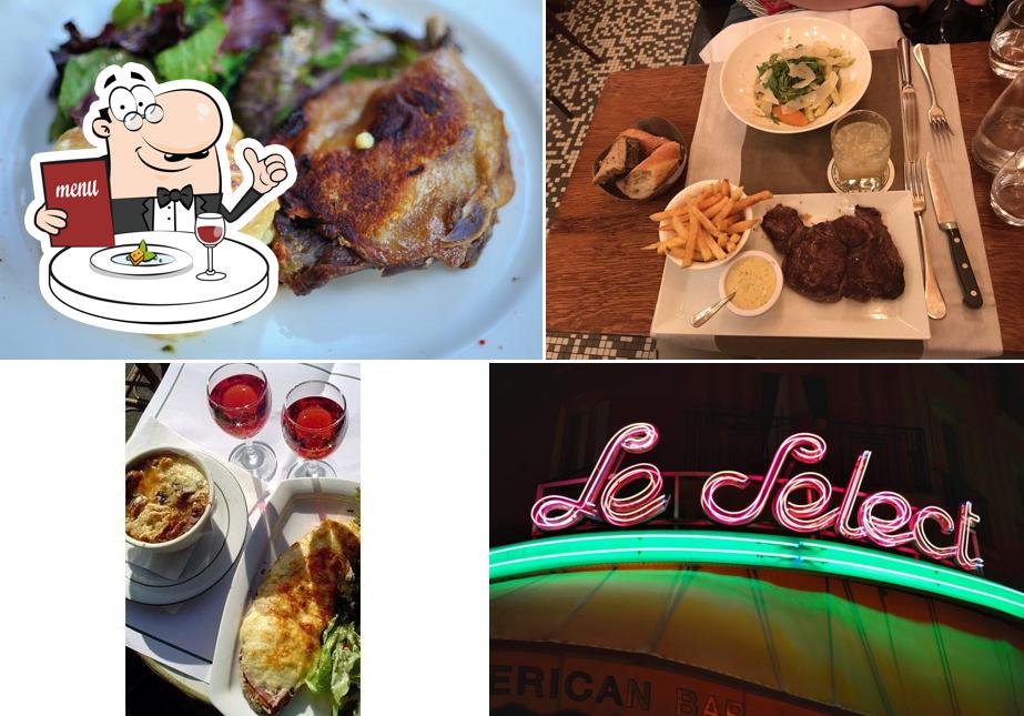 Le Select (Paris), Paris - Menu du restaurant, prix et avis