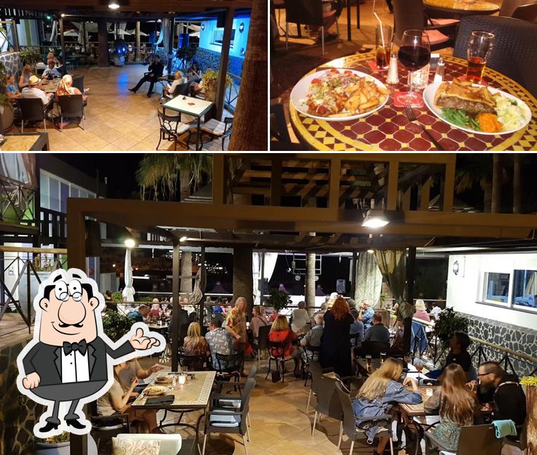 The Wine Bar & Terrace Evening Restaurant, Acantilados de los Gigantes ...