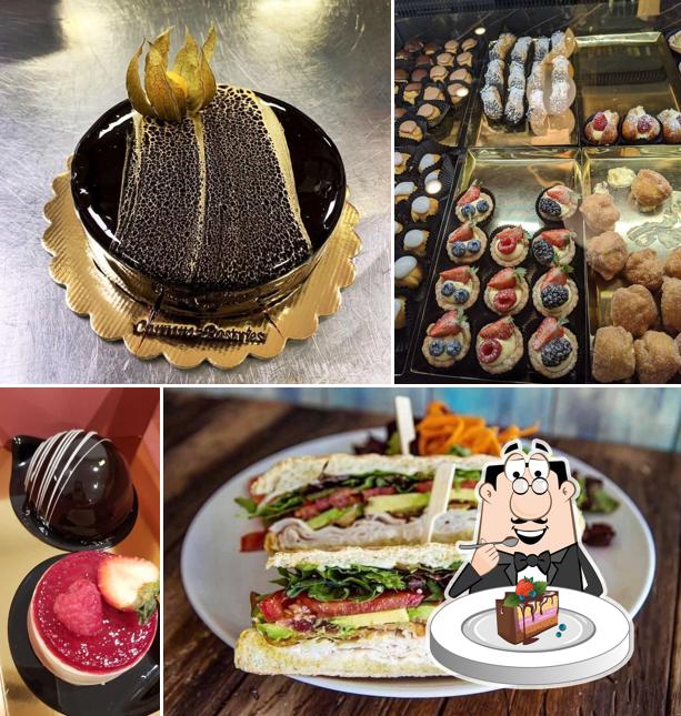 Carrara's Pastries Cakes, Gelato & Coffee, Pasadena - Restaurant menu ...