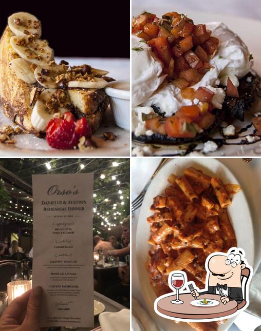 Orso's, Chicago, Sedgwick - Restaurant menu, prices and reviews