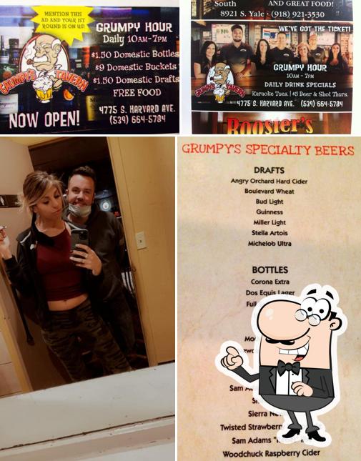 Grumpy’s tavern, Tulsa - Restaurant menu, prices and reviews