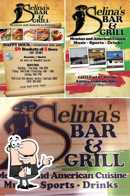 Selina's Bar & Grill, Aurora - Restaurant menu, prices and reviews