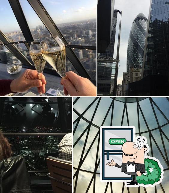 The Gherkin, London, Aldgate - Restaurant menu, prices and reviews