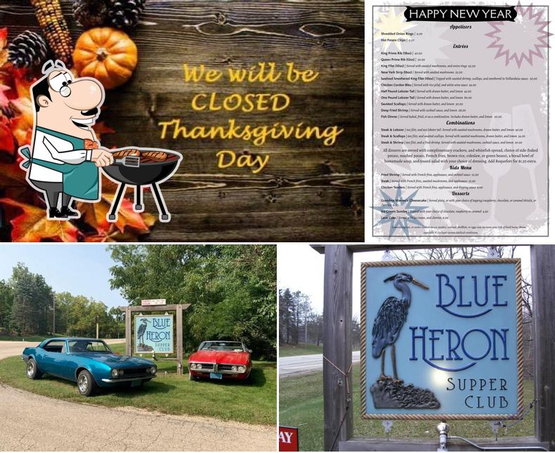 The Blue Heron Supper Club, Big Bend - Restaurant menu, prices and reviews