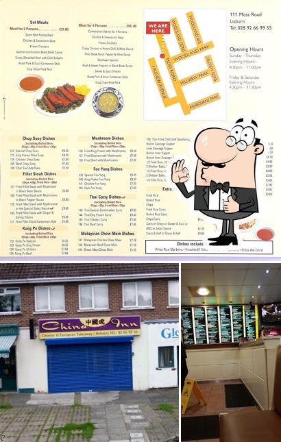 China Inn, Lisburn - Restaurant menu, prices and reviews