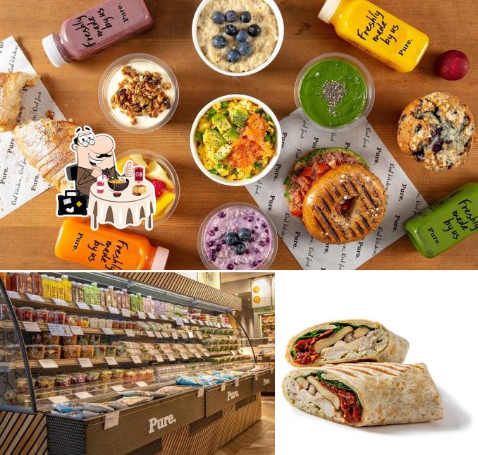 Pure, London, Bank and Monument stations - Restaurant menu, prices and ...