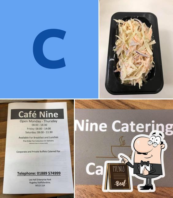 Nine Catering, Rugeley - Restaurant menu, prices and reviews