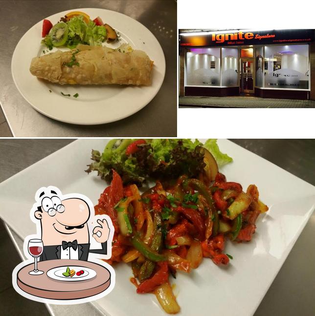 Ignite Signature, Evesham - Restaurant menu, prices and reviews
