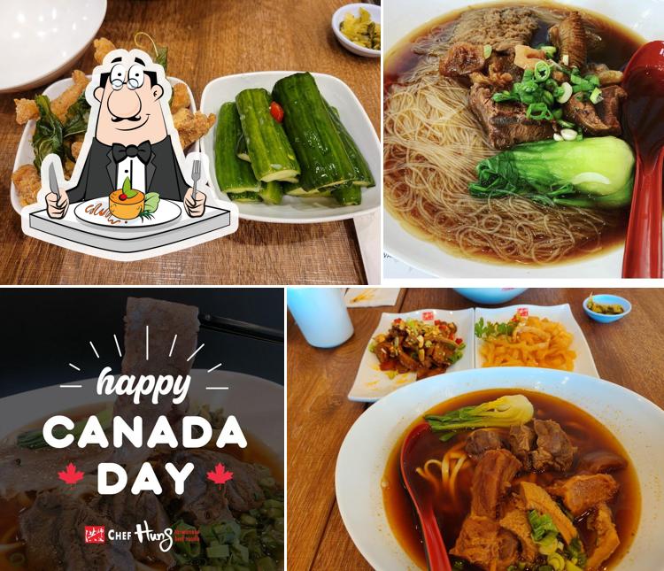 Chef Hung Taiwanese Beef Noodle Edmonton, Edmonton - Restaurant menu ...