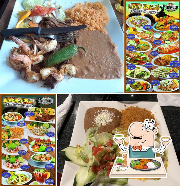 Paracho Mexican and Seafood Restaurant, Riverside - Restaurant menu ...