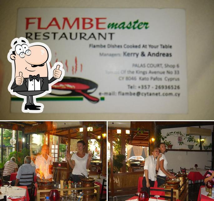Flambe Master Restaurant, Paphos - Restaurant menu, prices and reviews