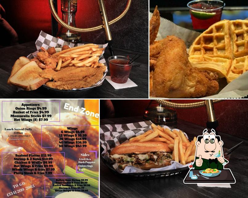 The End Zone Bar Grill & Lounge, Auburn - Restaurant menu, prices and ...