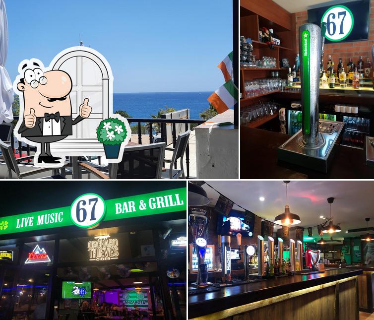 67 Bar & Grill, Puerto del Carmen - Restaurant menu, prices and reviews