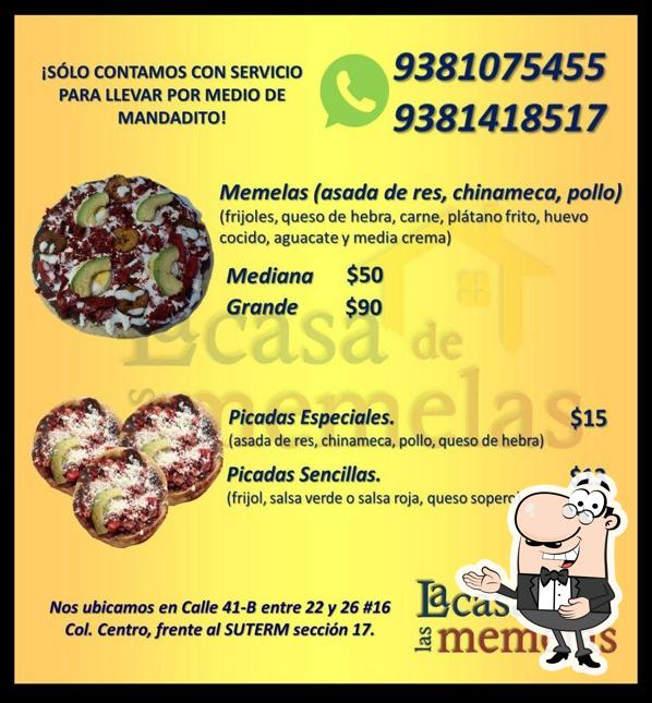 Las Memelas, Ciudad del Carmen - Menú del restaurante, precios y reseñas