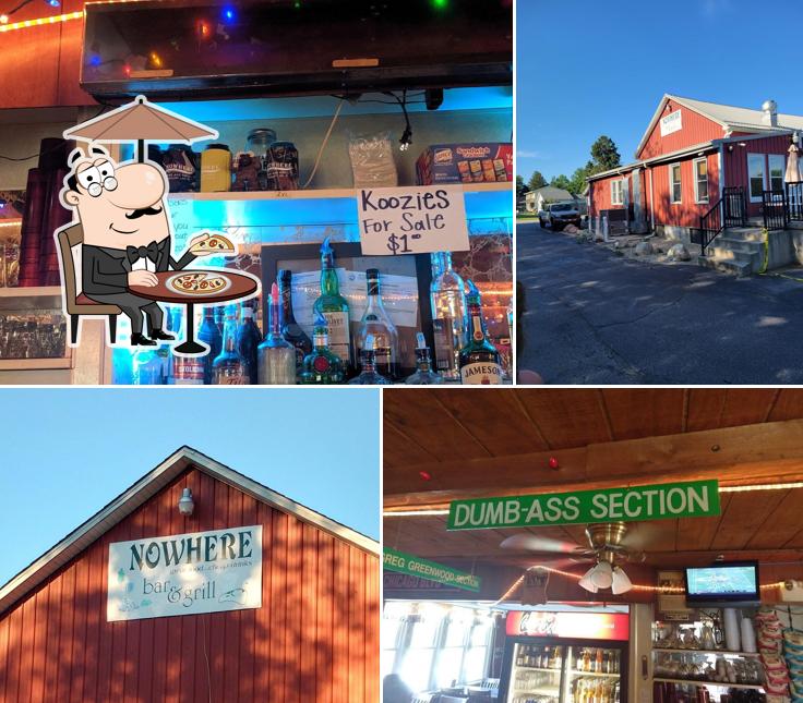 Nowhere Bar & Grill - Restaurant menu, prices and reviews