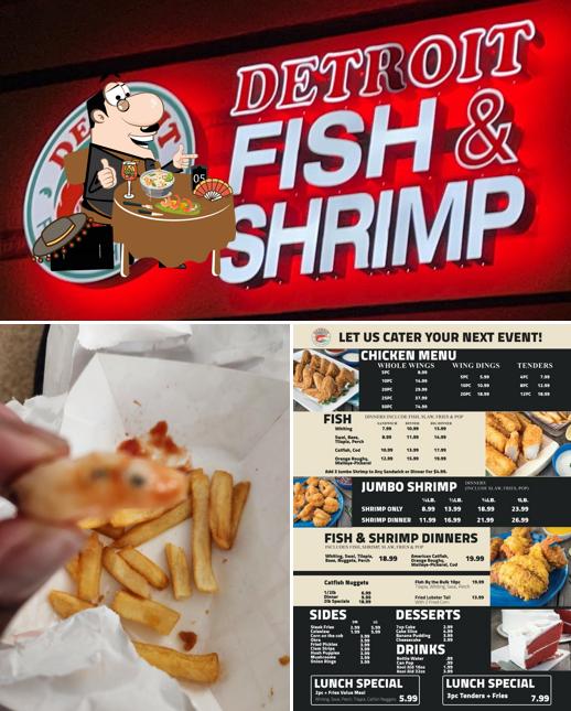 Detroit Fish & Shrimp, Southfield - Restaurant menu, prices and reviews
