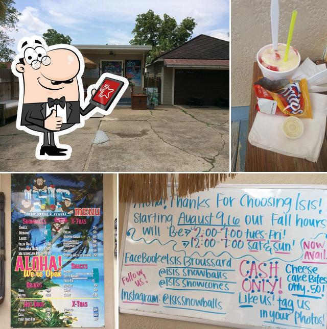 ISIS Snowballs &More, Crowley - Restaurant menu, prices and reviews