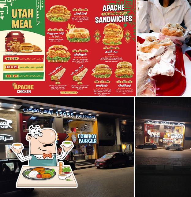 Apache chicken & Cowboy Burger, Sohag - Restaurant menu, prices and reviews