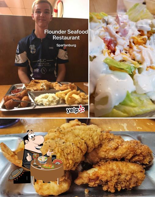 The Flounder, Spartanburg - Restaurant menu, prices and reviews