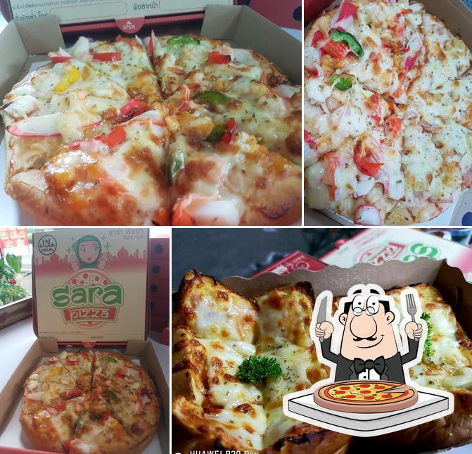 Sara Pizza Halal, Khlong 13 Branch, Bung Nam Rak - Menú del restaurante ...