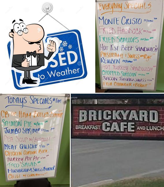 The Brickyard Cafe, Farmington - Restaurant menu, prices and reviews