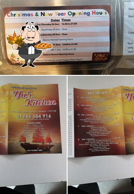 Yu's kitchen Chinese, fish and chips takeaway, Wisbech - Restaurant ...