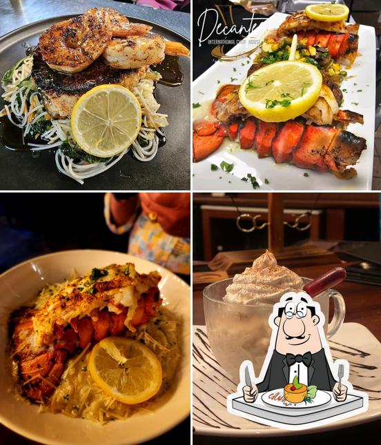 Decanter International Chophouse, Albany - Restaurant menu, prices and ...
