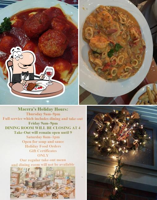 Macera's Italian Restaurant, Cranston - Restaurant menu, prices and reviews