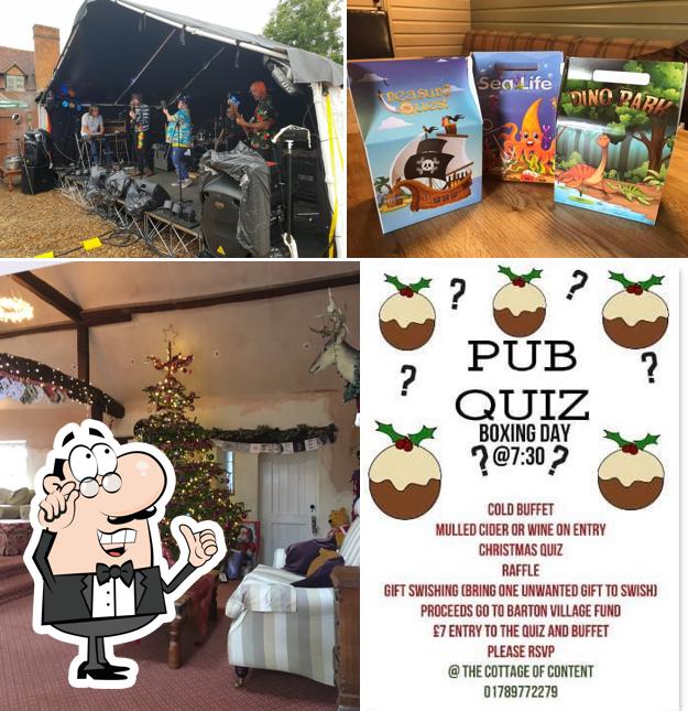 The Cottage of Content, Bidford-on-Avon - Restaurant menu, prices and ...