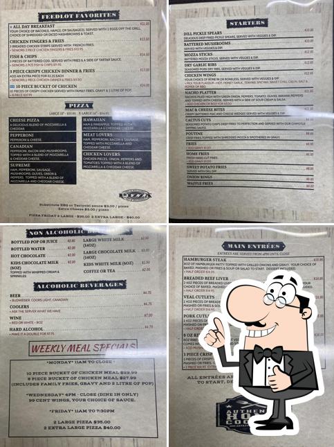 Feedlot Cafe, DeBolt - Restaurant menu, prices and reviews