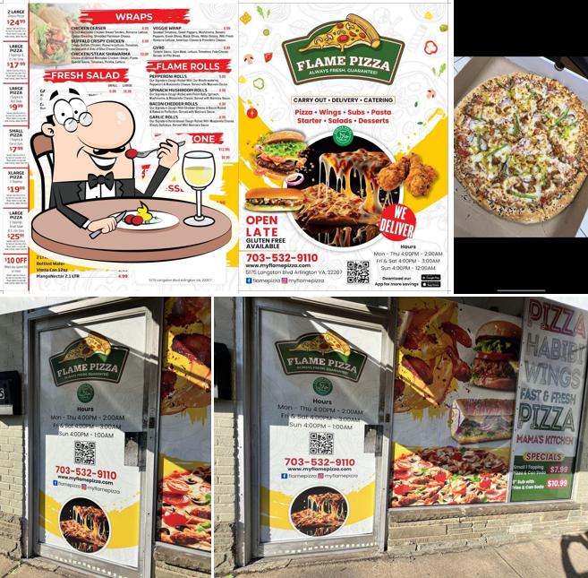 Flame Pizza, Arlington - Restaurant menu, prices and reviews