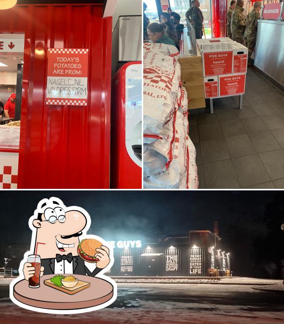 Five Guys Ramstein Air Base, Ramstein-Miesenbach - Restaurant menu ...