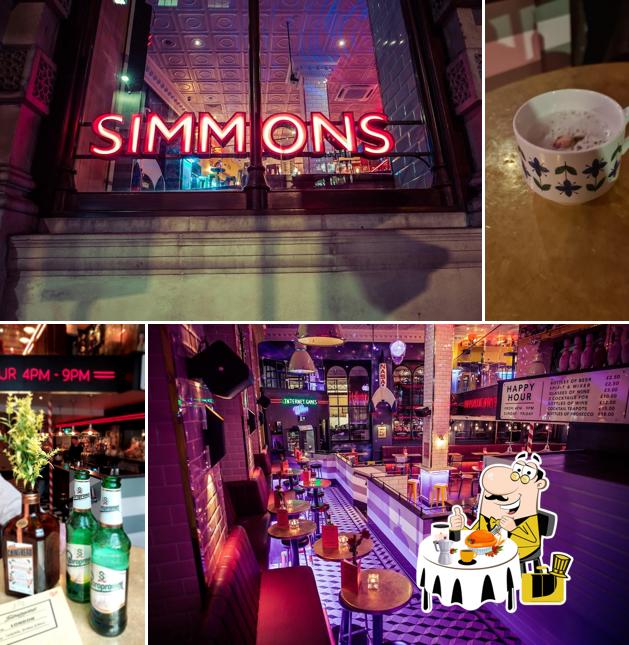 Simmons Bar Bank, London - Restaurant menu, prices and reviews