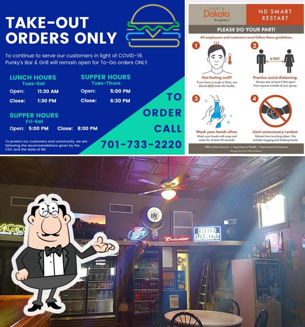 Punky's Bar & Grill, Dazey - Restaurant menu, prices and reviews