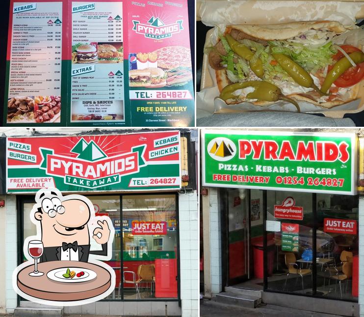 Pyramids Takeaway, Blackburn - Restaurant menu, prices and reviews