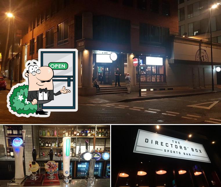 Directors Box, Manchester - Restaurant menu, prices and reviews