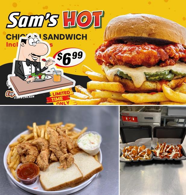Captain Sam's Fish & Chicken, Chula Vista - Restaurant menu, prices and ...
