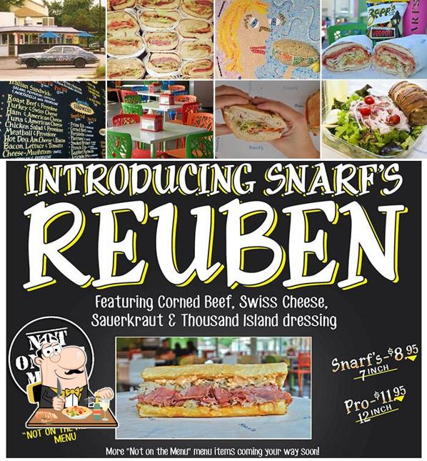 Snarf's Sandwiches, St. Louis - Restaurant menu, prices and reviews