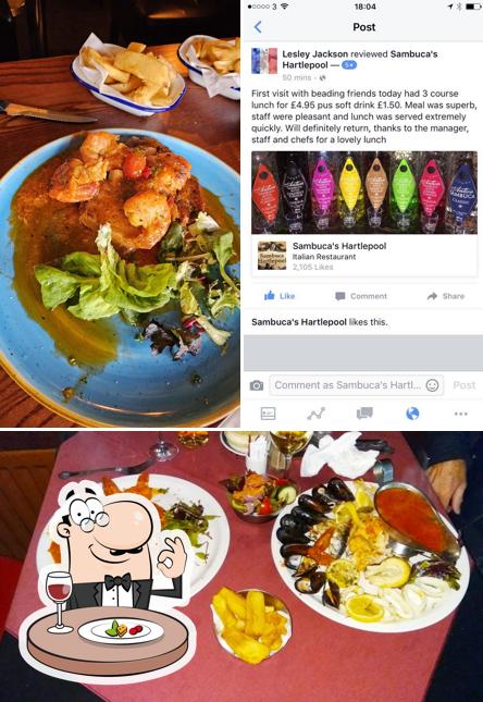 Sambuca 1, North Shields - Restaurant menu, prices and reviews