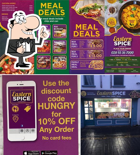 Eastern spice, Carrickfergus - Restaurant menu, prices and reviews