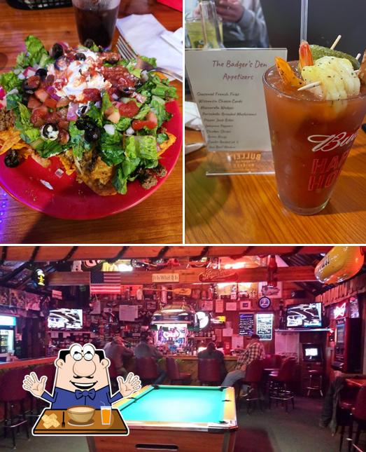 The Badger’s Den Sports Bar and Grill, Phillips - Restaurant menu ...