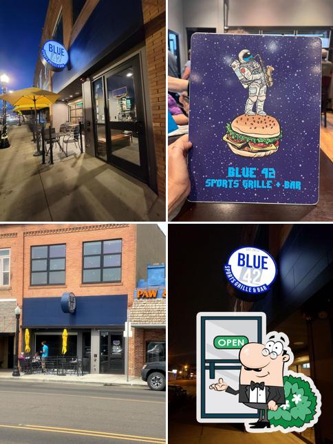 Blue 42 Sports Grille & Bar, Dickinson - Restaurant menu, prices and ...