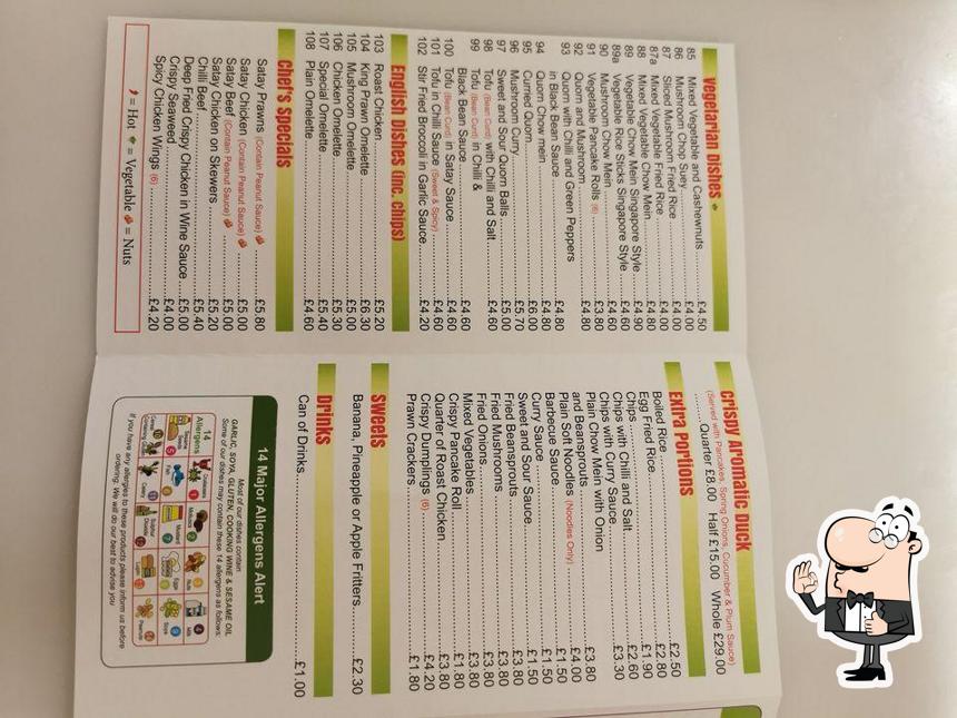 Wing Soon, Basildon - Restaurant menu, prices and reviews