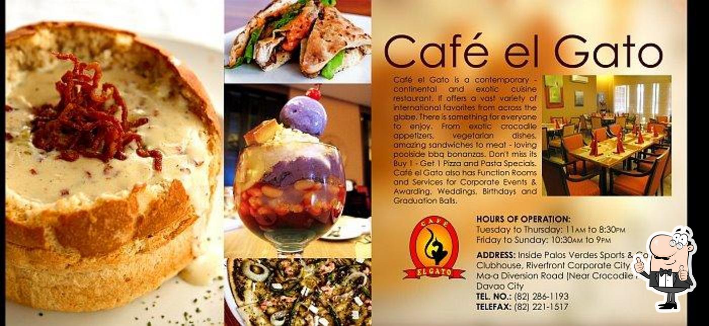 Cafe el Gato - Restaurant & Event Venue, Davao City - Restaurant menu ...