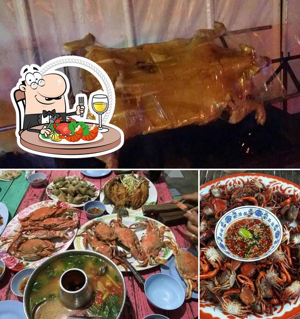 ร้านอาหารทะเลและอาหารอีสาน, Map Ta Phut - Menú del restaurante, precios ...