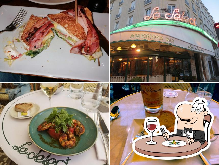 Le Select (Paris), Paris - Menu du restaurant, prix et avis