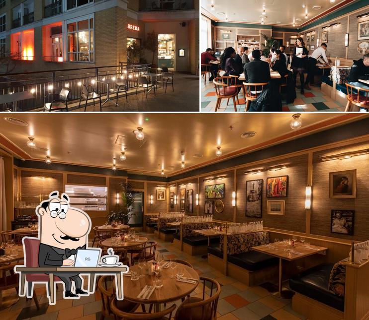 Cafe Brera, London, Westferry - Restaurant menu, prices and reviews