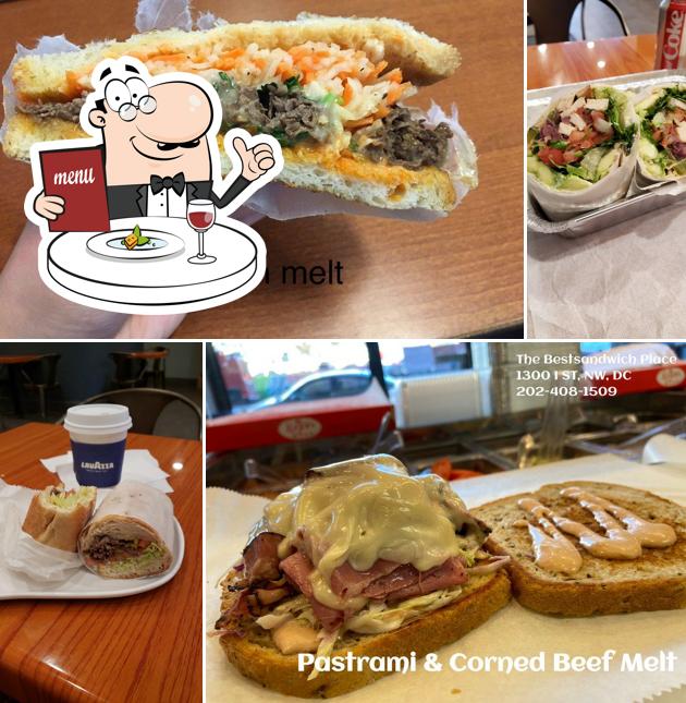 The Best Sandwich Place, Washington, McPherson Square - Restaurant menu ...